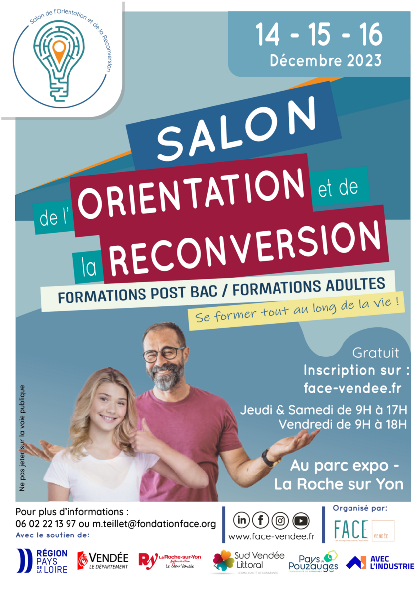 Salon de l'orientation et de la reconversion - Cap emploi 85